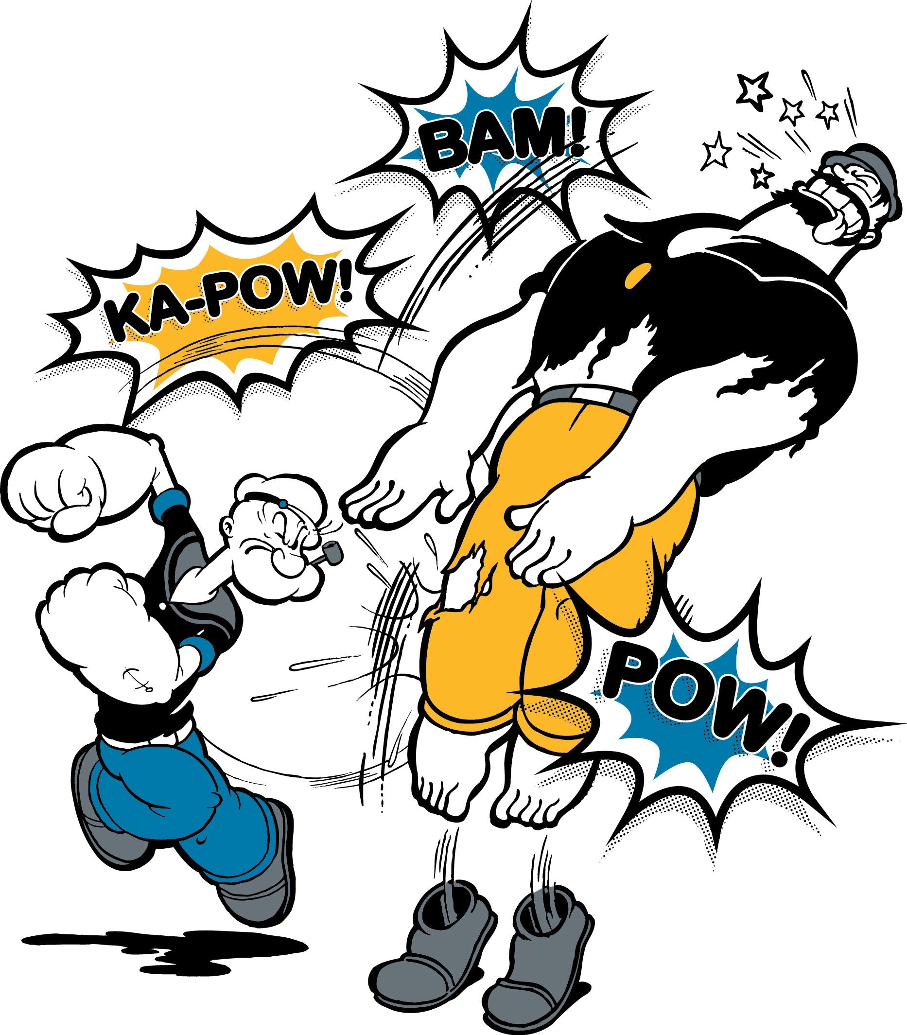 Popeye vs. Bluto: The Most Underrated Rivalry in Cartoons – Spinnaker ...