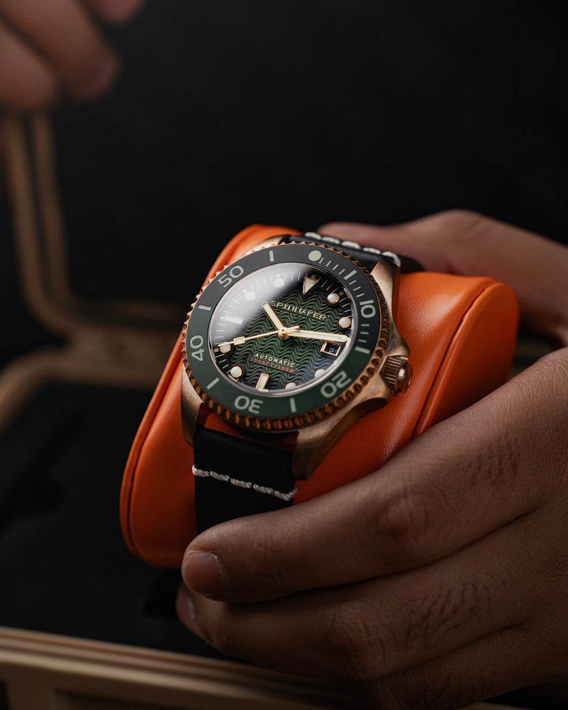 The Craftsmanship Behind Bronze Watch Cases – Spinnaker Watches